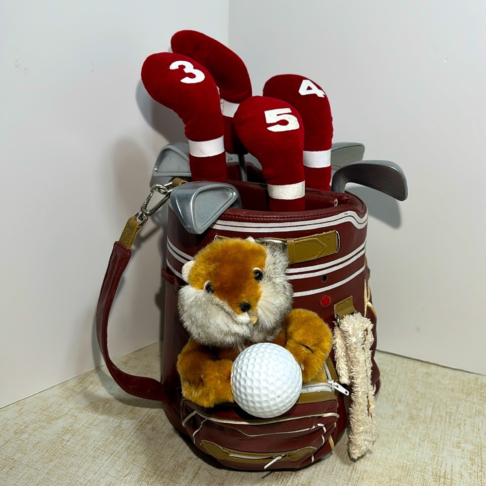 Vintage 2000 Gemmy "Caddy Shack" Animated Gopher Golf… - Gem